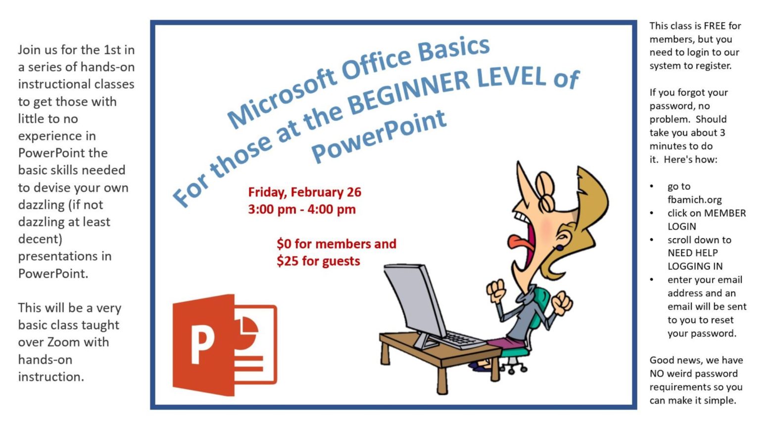 Microsoft Office Basics - for those at the BEGINNER LEVEL of Powerpoint ...